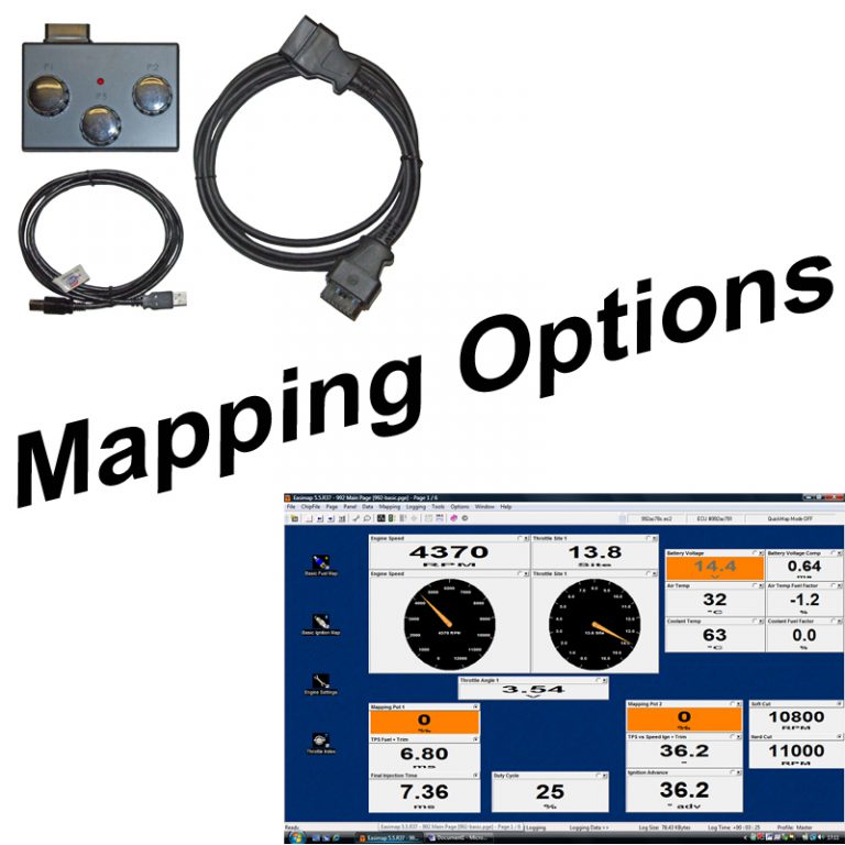 MAPPING OPTIONS - SBD Motorsport